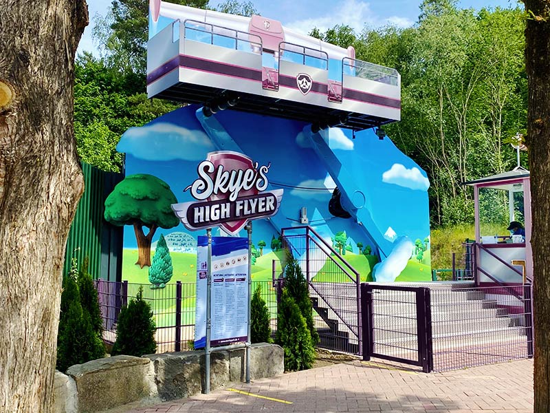 Nickland children’s ride at Movie Park Germany