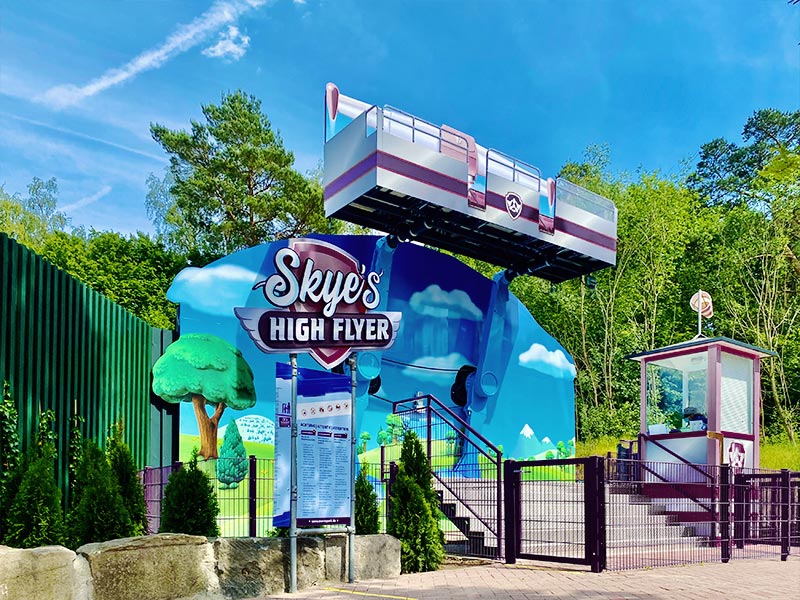 Nickland children’s ride at Movie Park Germany